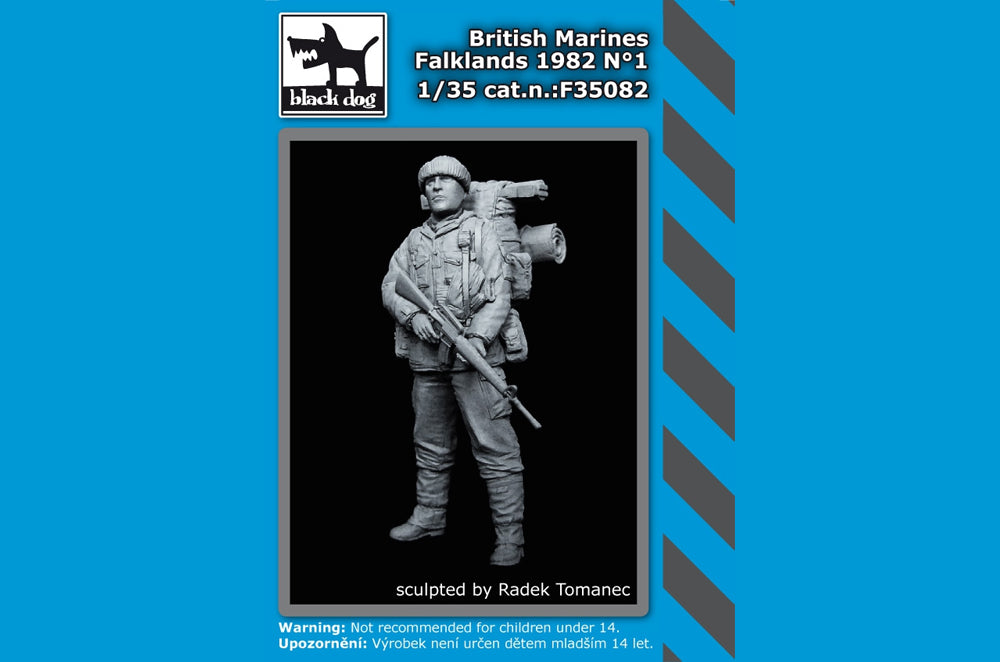 Black Dog Models 1:35 Royal Marines Mountain Leader Falklands 1982 ...