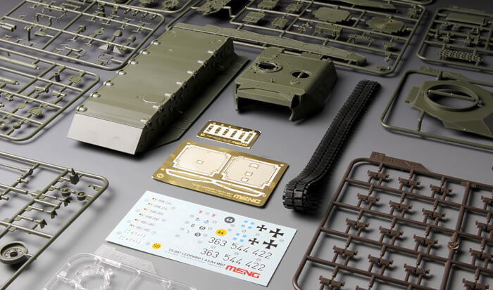 Meng Model 1:35 - German Main Battle Tank Leopard 1 A3/A4 - Panzer Models
