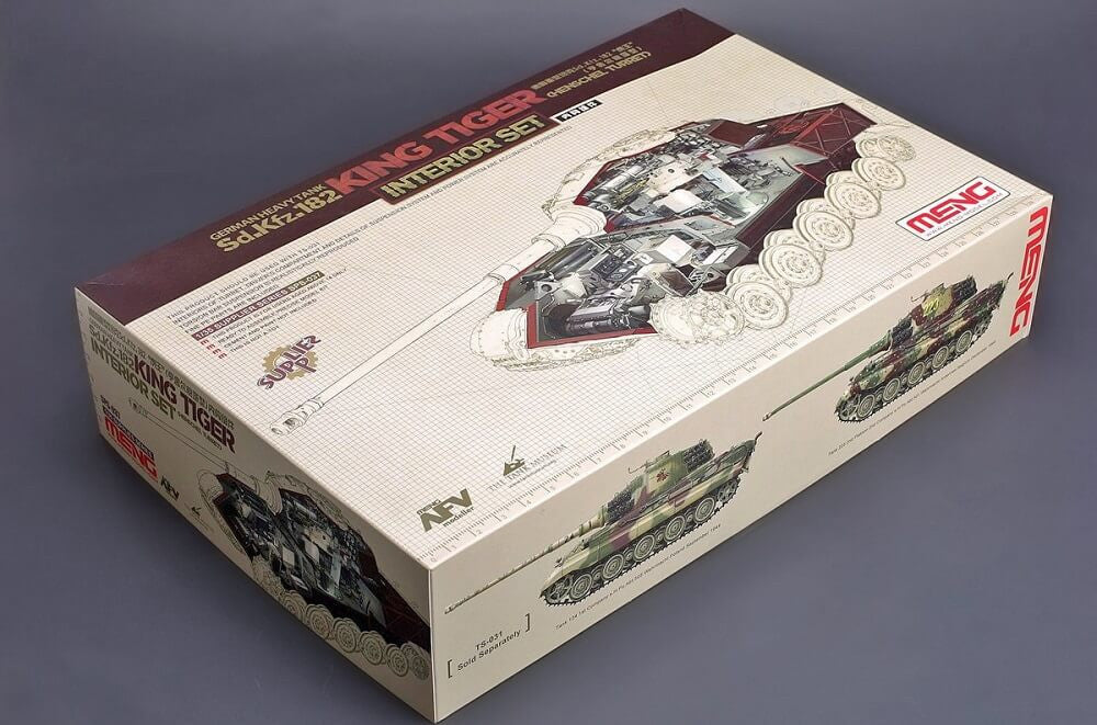 Meng Model 1:35 - Sd.Kfz.182 King Tiger Interior (Henschel) - Panzer Models